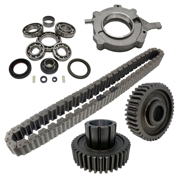 BW4464 & BW4465 Transfer Case Rebuild Package w/ Bearings Seals Chain ...