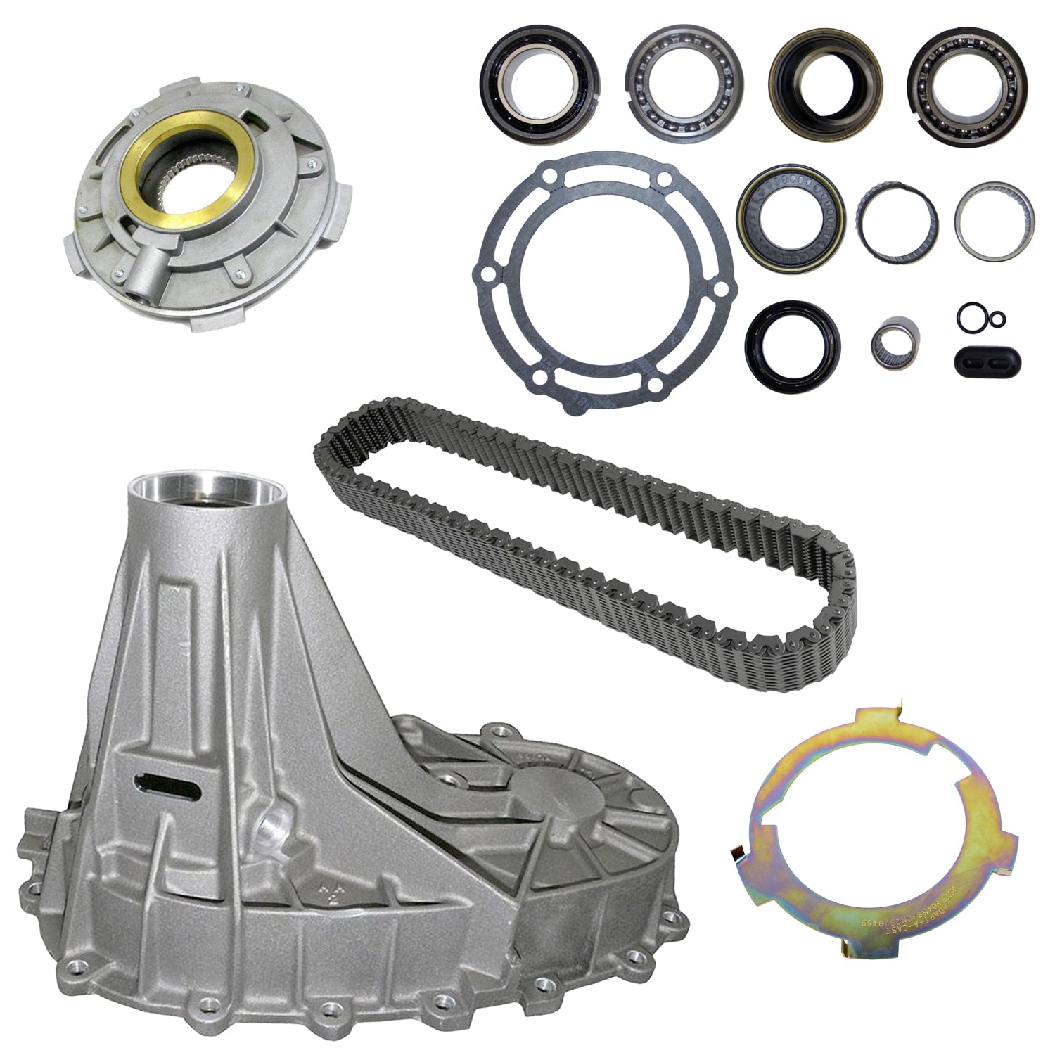 NP149 Transtar Transfer Case Half Rebuild Kit w/ Bearings Gasket Chain ...