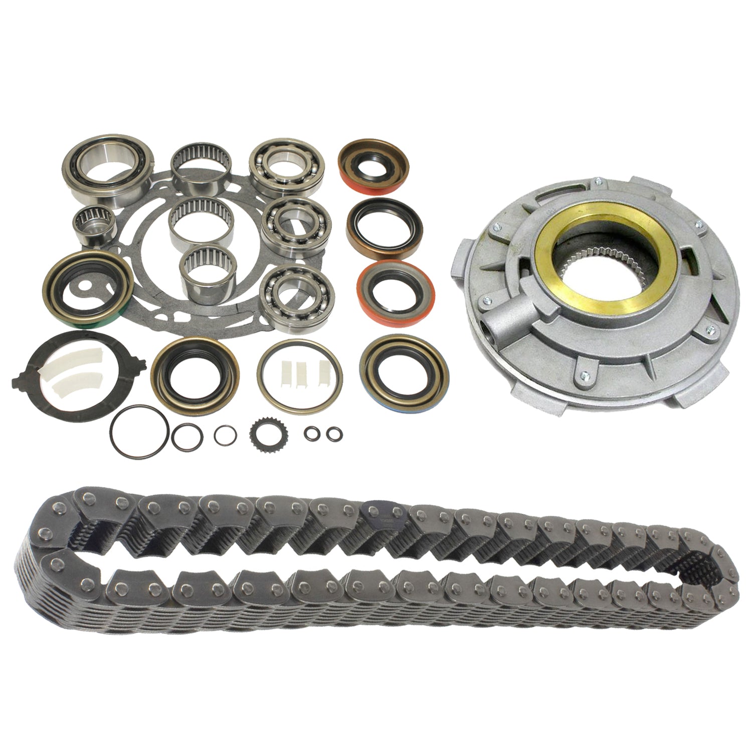 Jeep Wrangler & Cherokee NP231J Transfer Case Rebuild Kit w/ Bearings ...