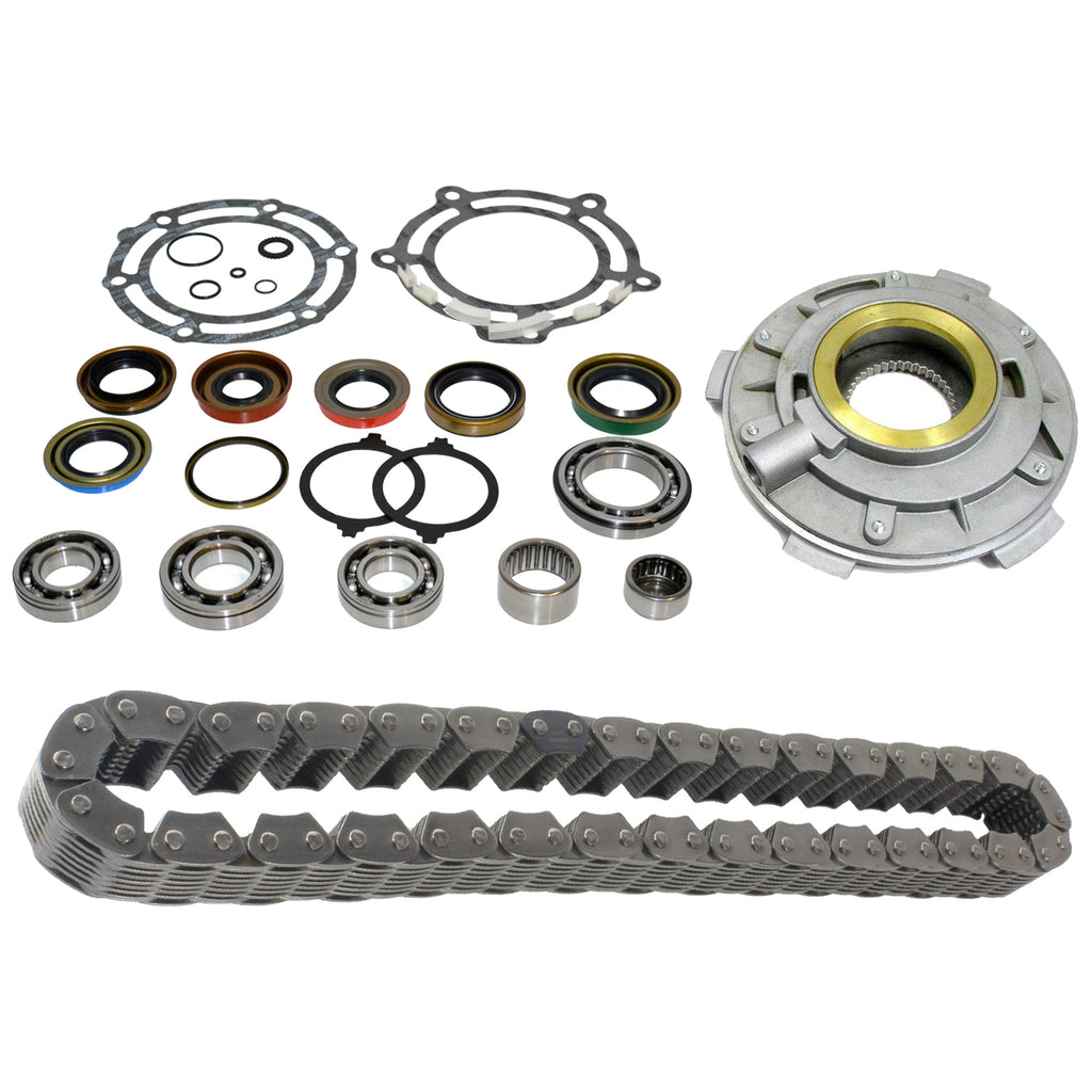 Jeep Wrangler & Cherokee NP231J Transfer Case Rebuild Kit w/ Bearings ...