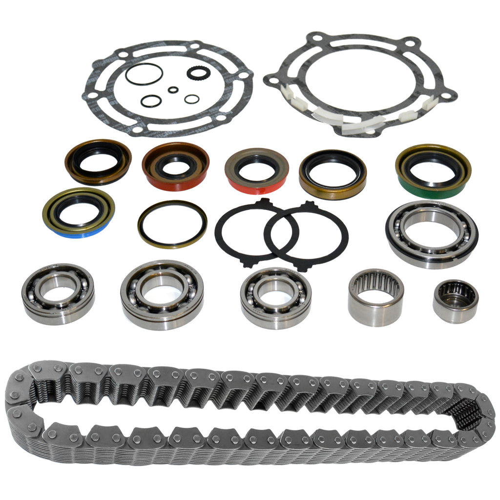 Jeep Wrangler & Cherokee NP231J Transfer Case Rebuild Kit w/ Bearings ...