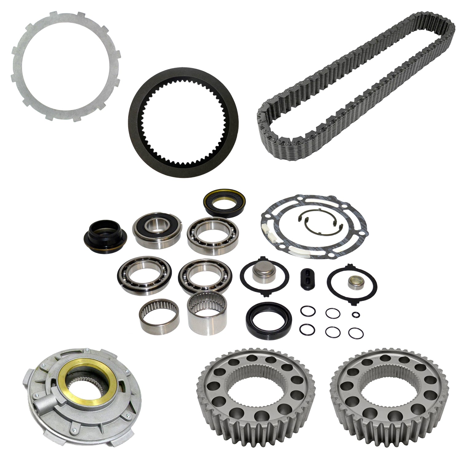 GM NP246 Transfer Case Rebuild Kit w/ Chain Pump Sprocket Clutches and ...