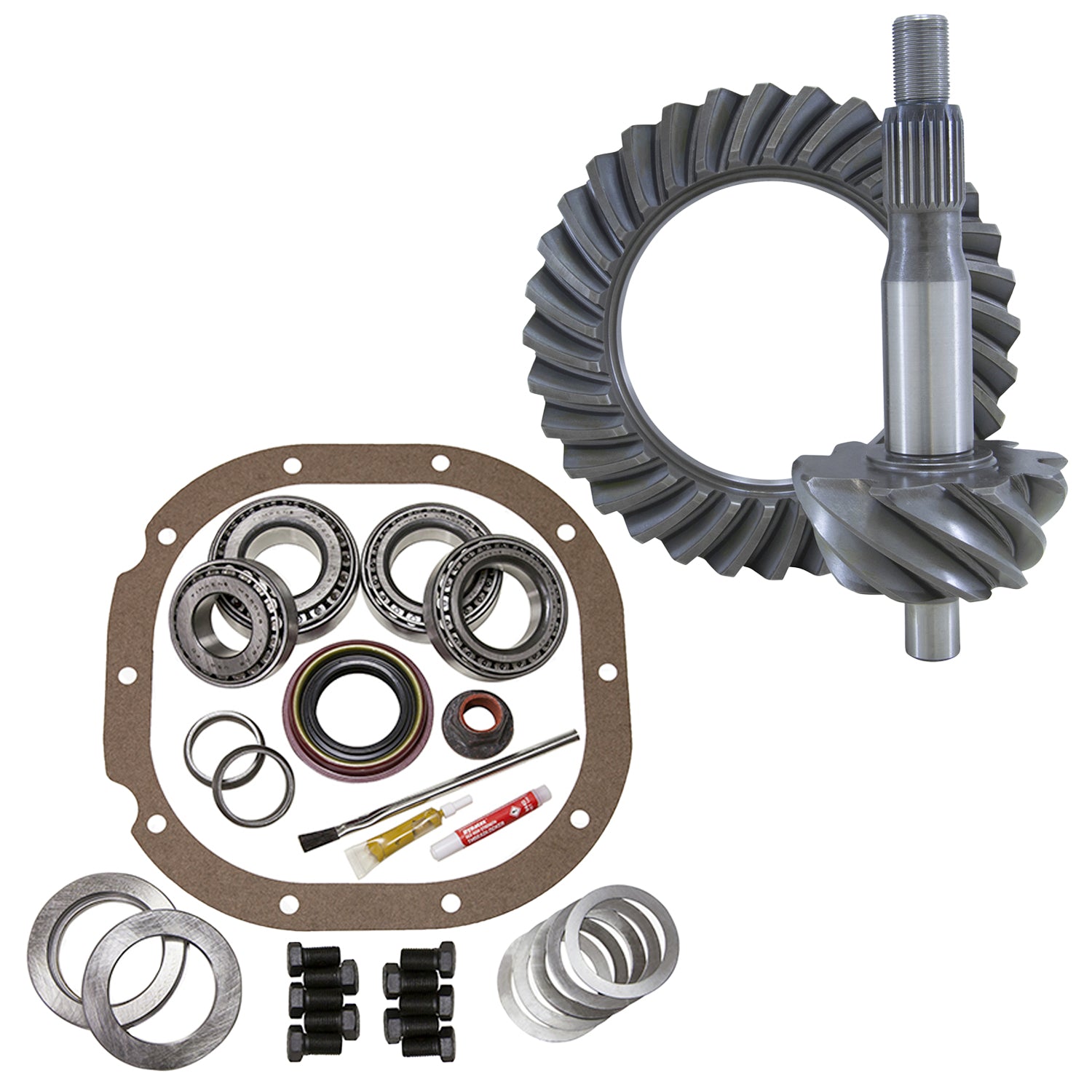 Ford 8" - Gear Package w/ Master Bearing Kit – Rigid Axle