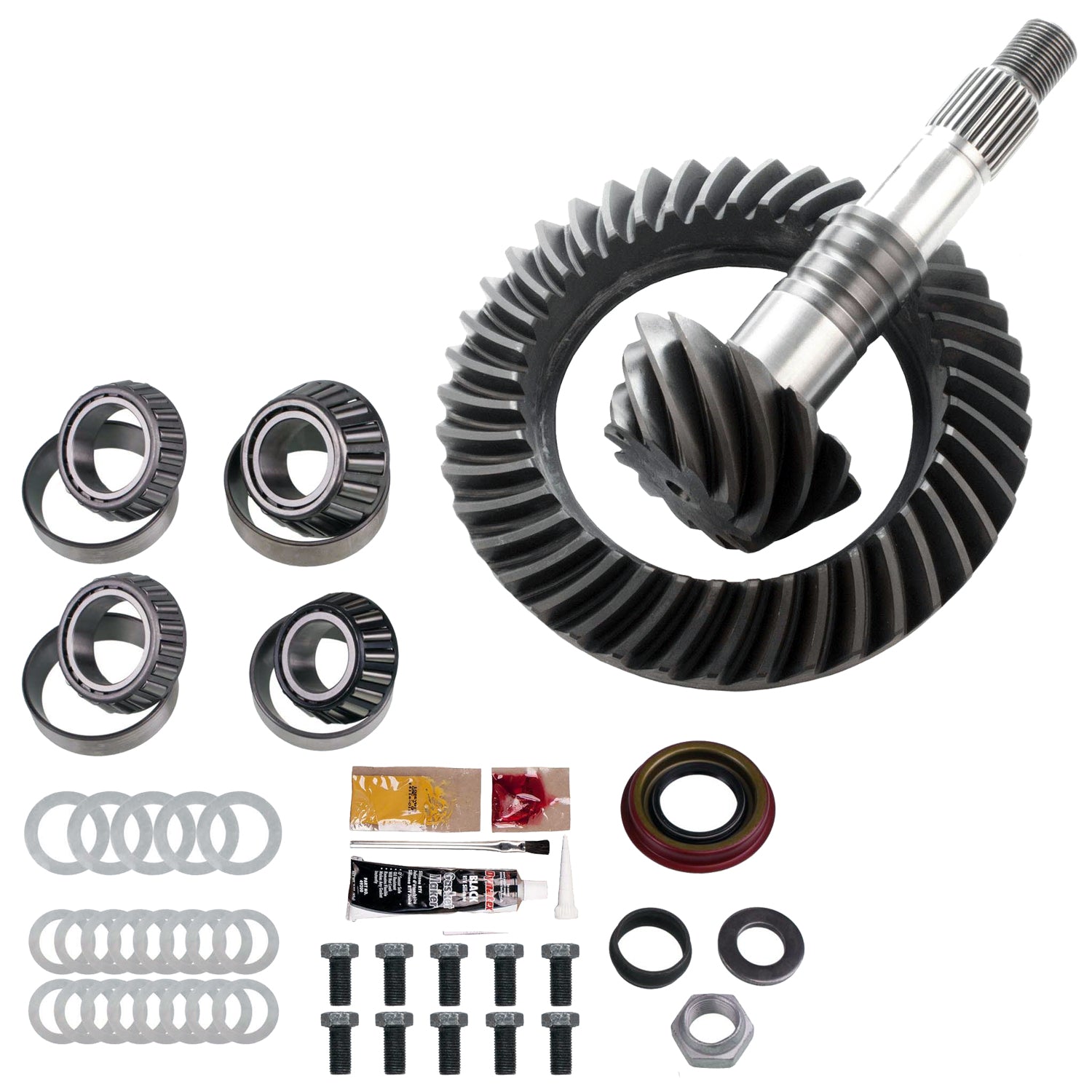 1982-1998 GM 7.5” 10 Bolt Chevy - Ring and Pinion Gear Set w/ Master B ...