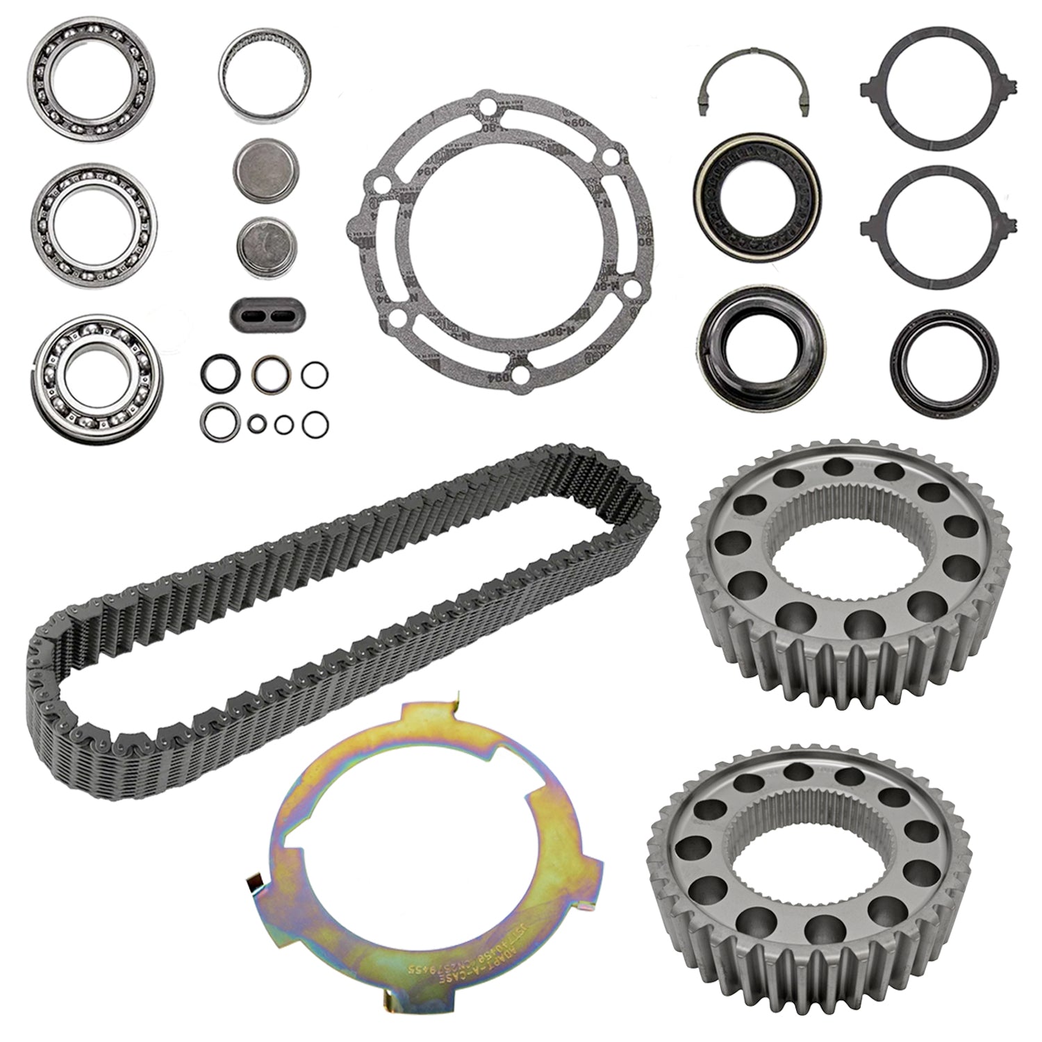 NP261HD Transfer Case Rebuild Package w/ Bearing Gasket Seal Kit + BRN ...