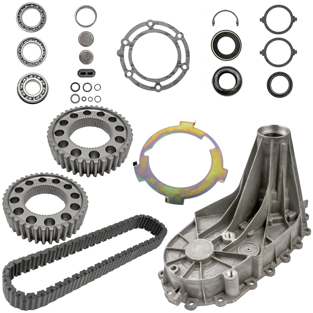 NP261HD Transfer Case Rebuild Kit w/ Rear Half Bearings Gaskets Seals ...