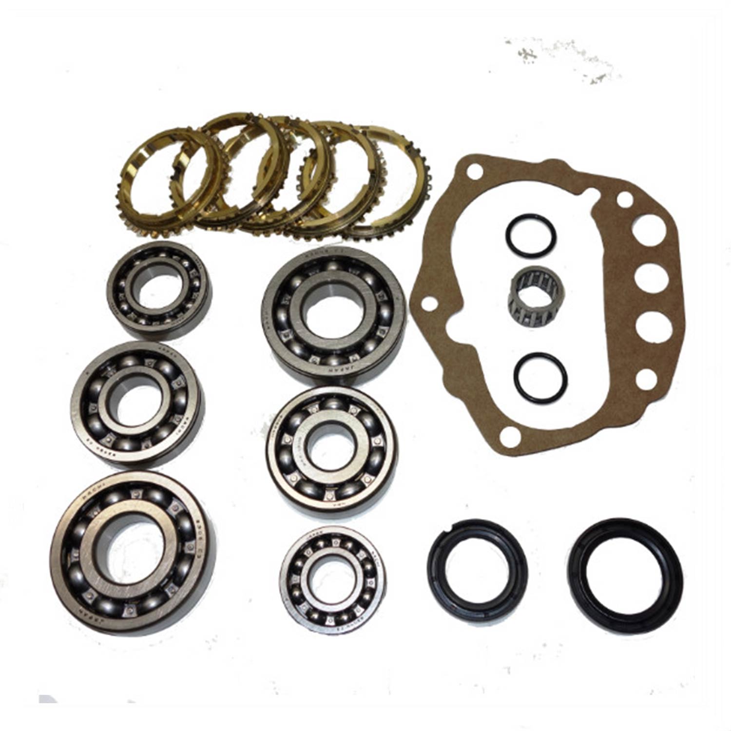 FS5W71 Transmission Bearing & Seal Kit with Synchro Rings 5-speed Manu ...